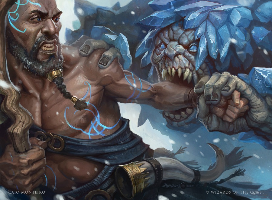 MTGNexus - Frost Bite Art by Caio Monteiro
