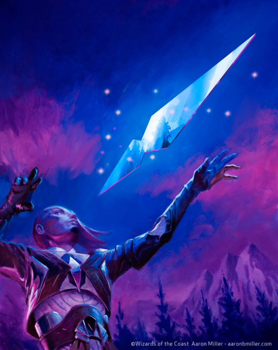 MTGNexus - Shard Token Art by Aaron Miller