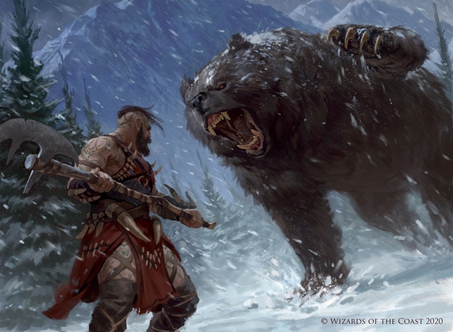 MTGNexus - Blizzard Brawl Art by Manuel Castañón