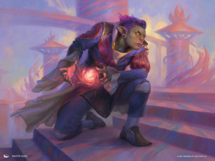 MTGNexus - Prismari Pledgemage Art by Marta Nael