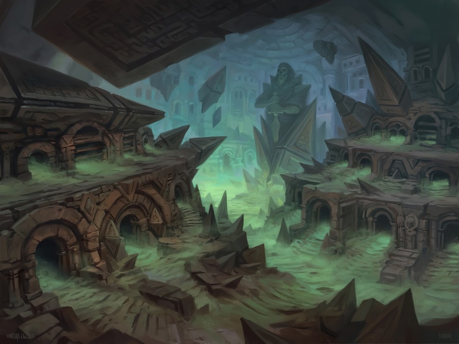 MTGNexus - Agadeem, the Undercrypt Art by Dmitry Burmak