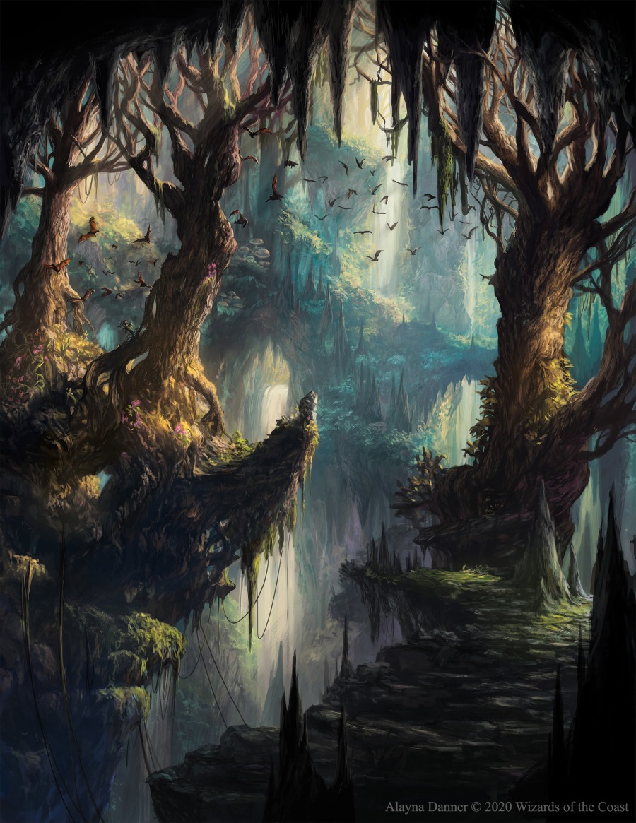 MTGNexus - Verdant Catacombs Art by Alayna Danner