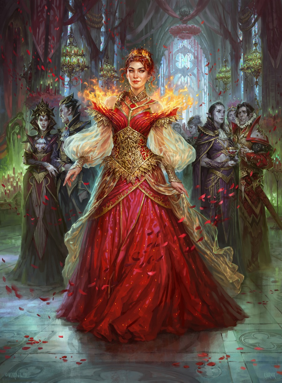 MTGNexus - Chandra, Dressed to Kill Art by Ekaterina Burmak
