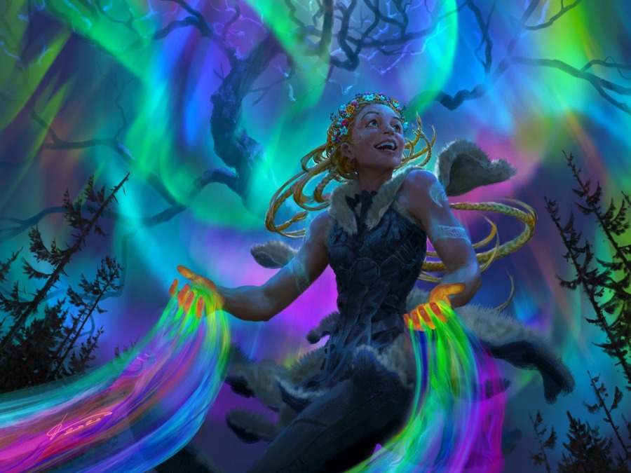 MTGNexus - Esika, God of the Tree // The Prismatic Bridge Art by ...