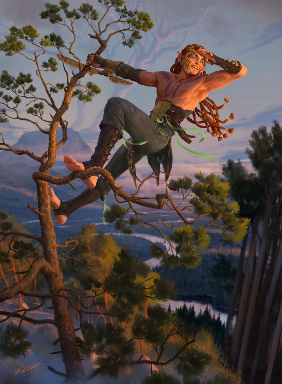 MTGNexus - Tyvar Kell Art by Johannes Voss