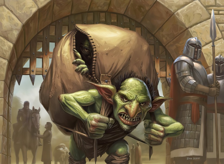 MTGNexus - Goblin Smuggler Art by Dan Scott