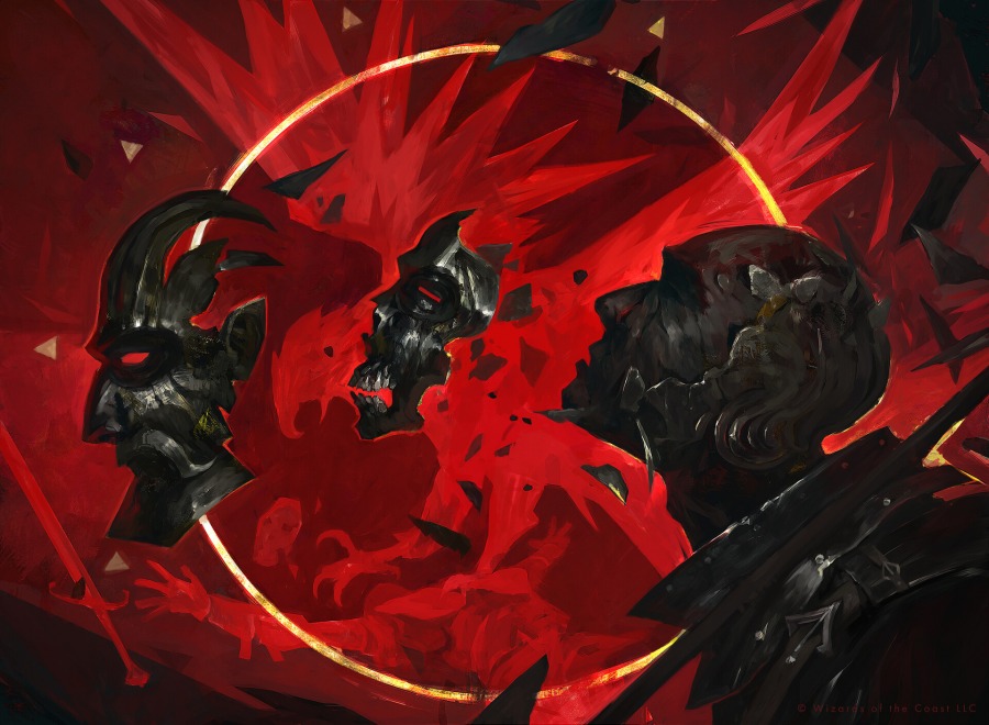 MTGNexus - Abrade Art by Dominik Mayer