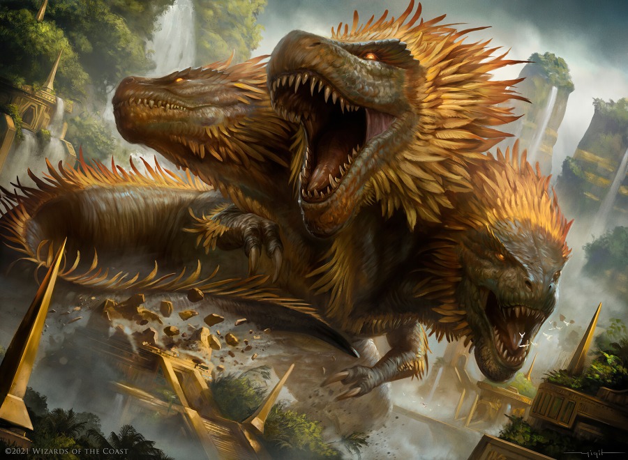 MTGNexus - Zacama, Primal Calamity Art by Yigit Koroglu