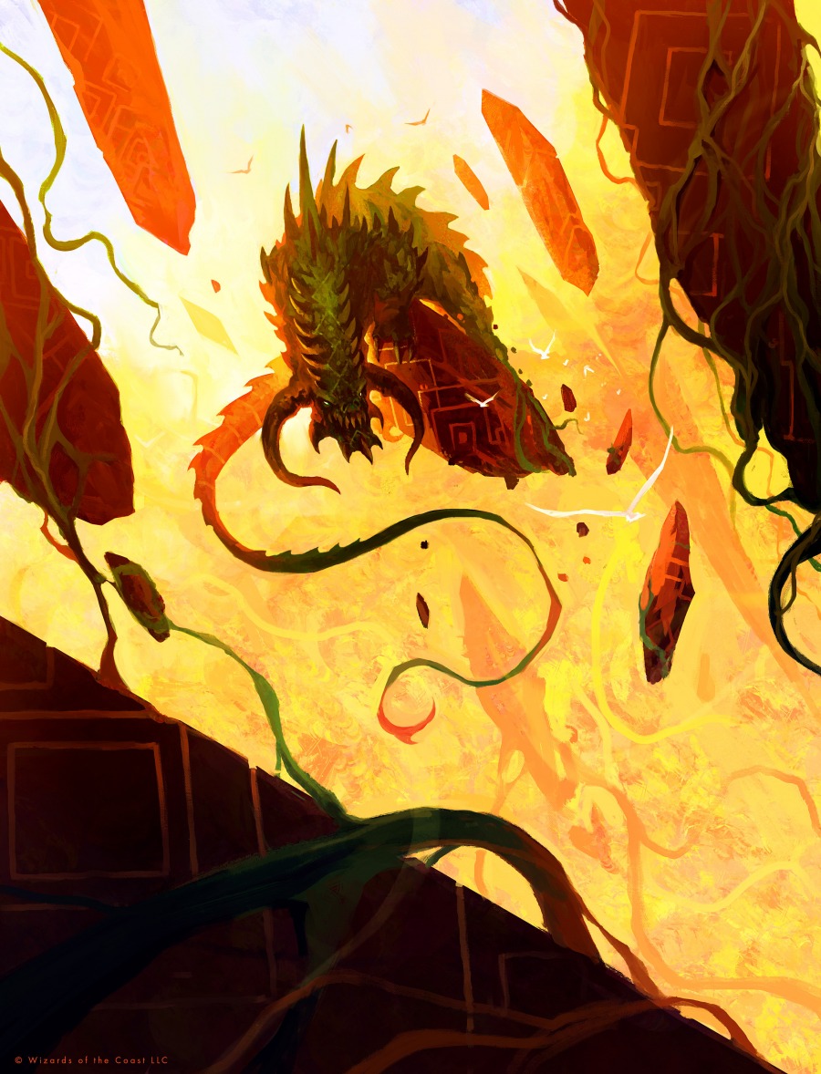 MTGNexus - Canopy Baloth Art by Dominick Domingo