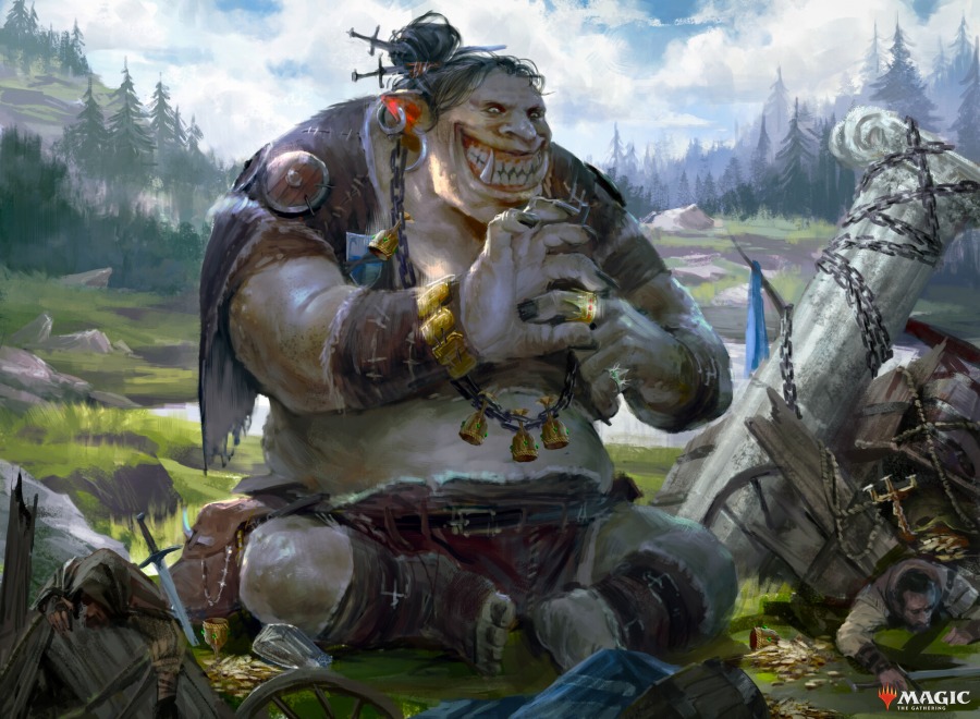 MTGNexus - Hoarding Ogre Art by Tuan Duong Chu
