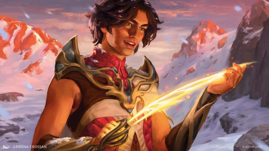 MTGNexus - Kindled Heroism Art by Leanna Crossan