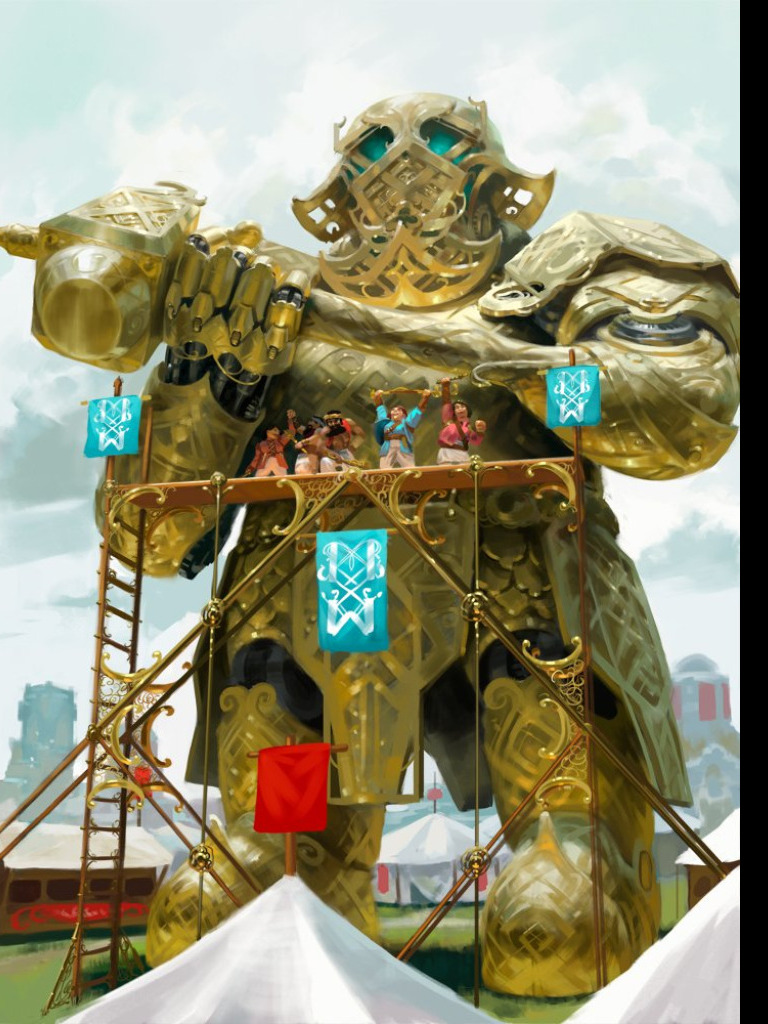 MTGNexus - Cataclysmic Gearhulk Art by Jason Rainville