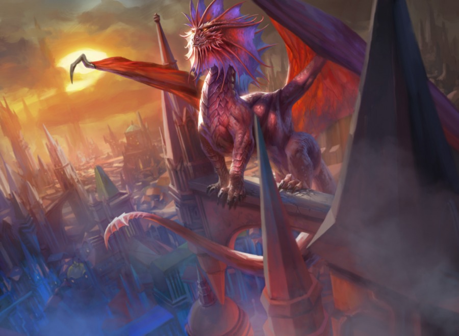 MTGNexus - Niv-Mizzet, the Firemind Art by Daarken