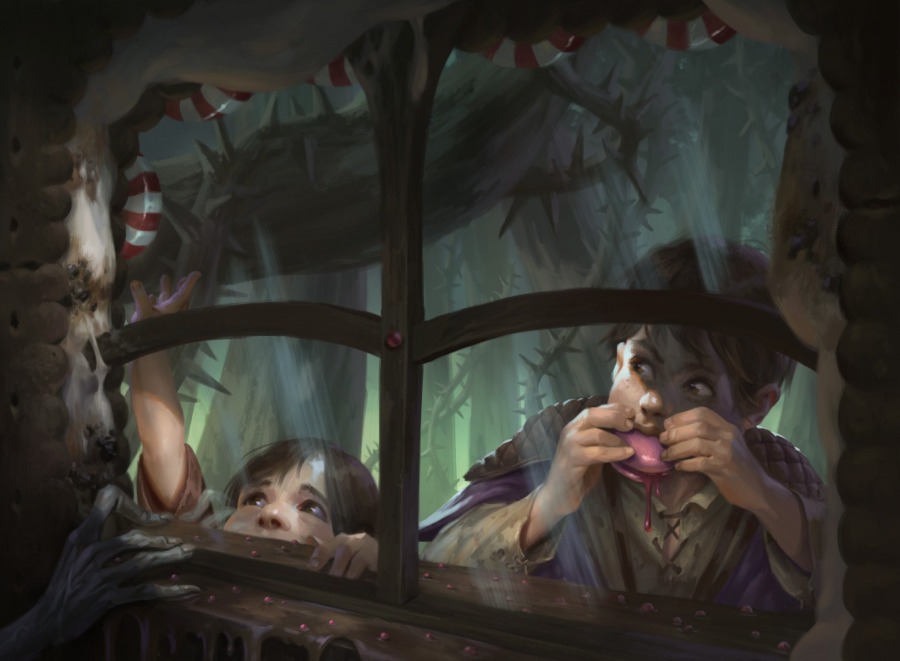 MTGNexus - Curious Pair Art by Daarken