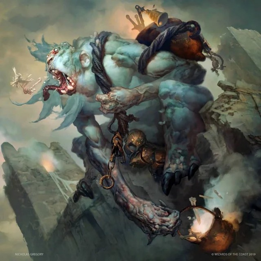 MTGNexus - Feasting Troll King Art by Nicholas Gregory