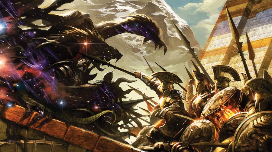 MTGNexus - Desperate Stand Art by Raymond Swanland