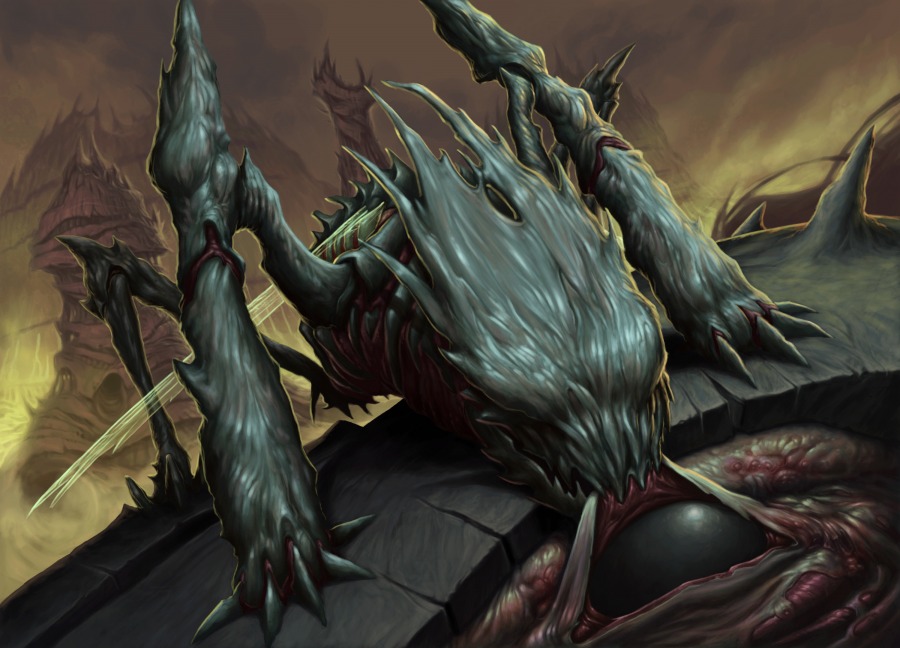 MTGNexus - Dross Hopper Art by Dave Allsop