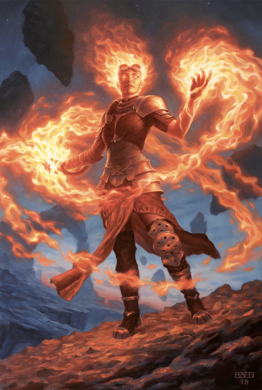 MTGNexus - Chandra, Awakened Inferno Art by Chris Rahn