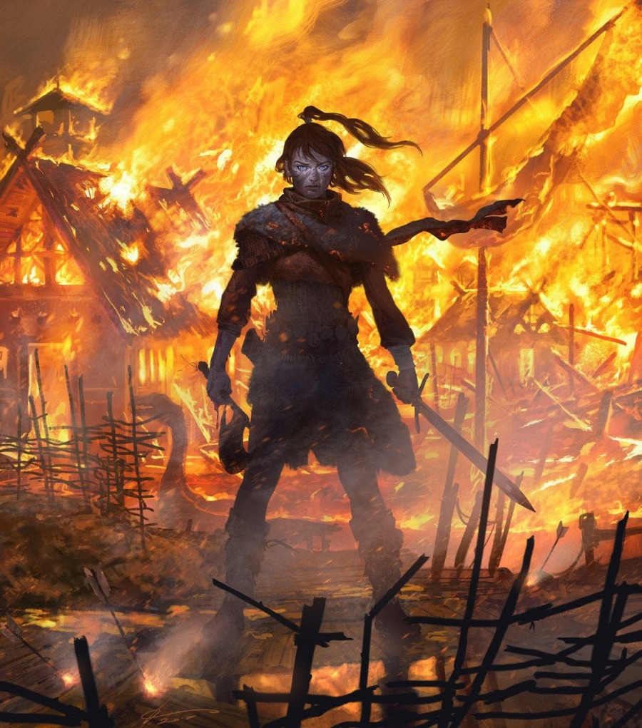 MTGNexus - Survivor token Art by Johannes Voss