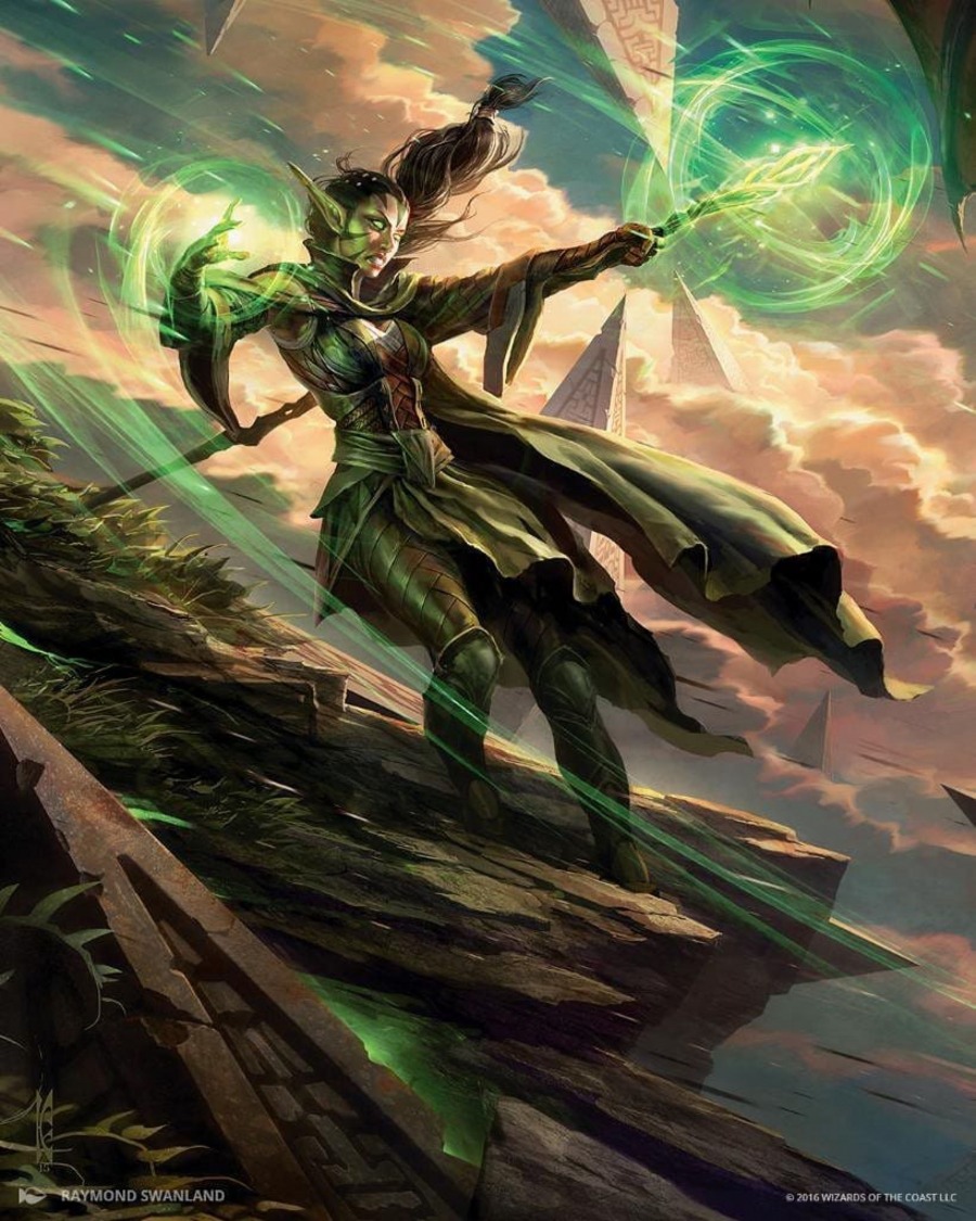 MTGNexus - Nissa, Voice of Zendikar Art by Raymond Swanland