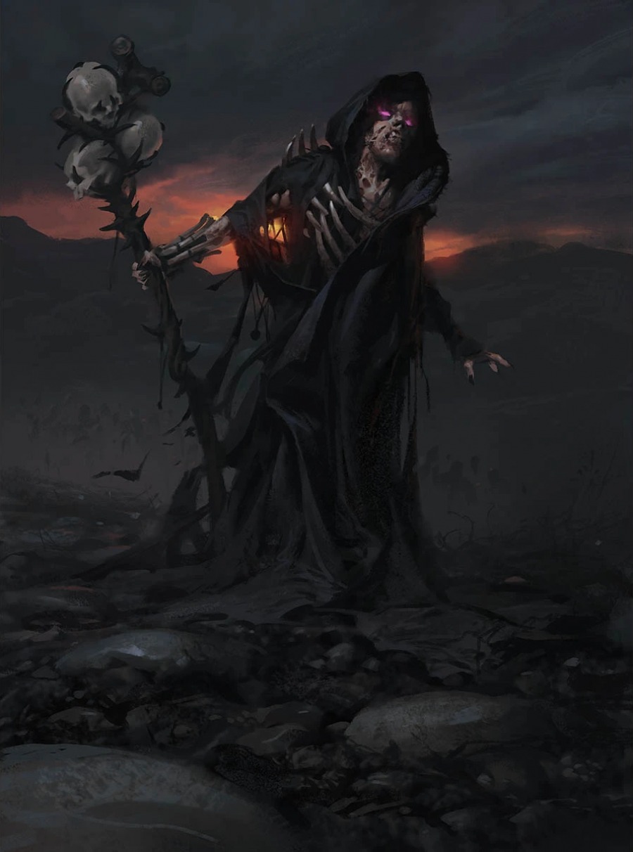 MTGNexus - Death Baron Art by Slawomir Maniak