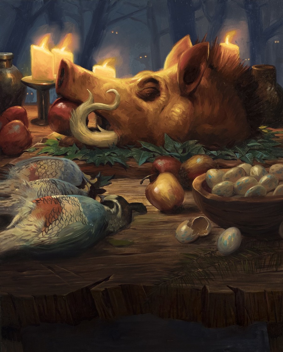 MTGNexus - Food token Art by Lucas Graciano