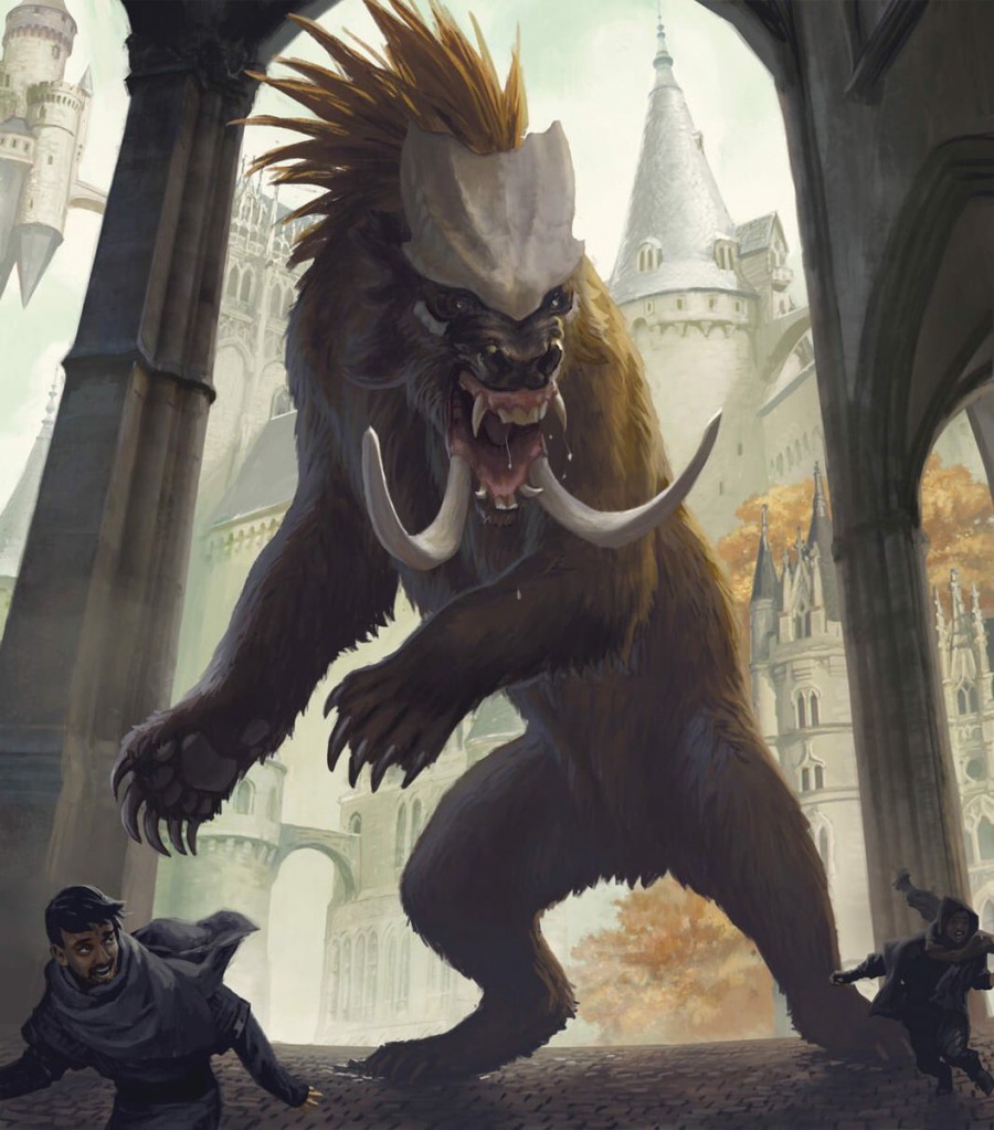 MTGNexus - Beast token Art by Winona Nelson