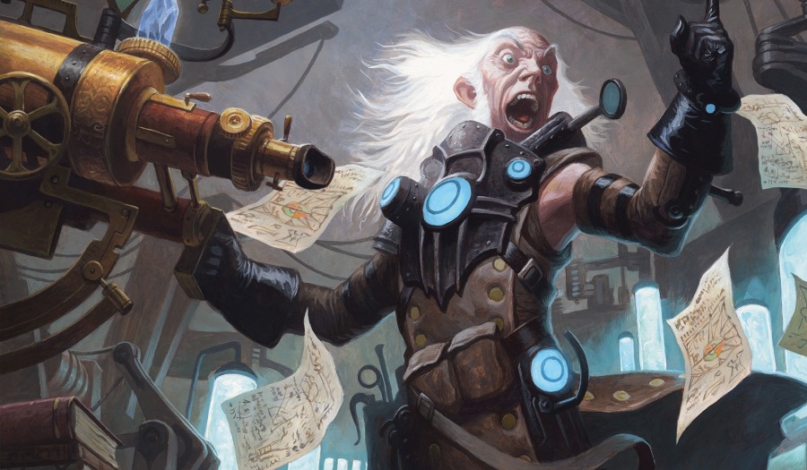 MTGNexus - Reckless Scholar Art by Steve Prescott