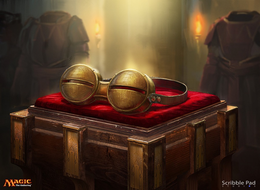 MTGNexus - Pyromancer's Goggles Art by James Paick