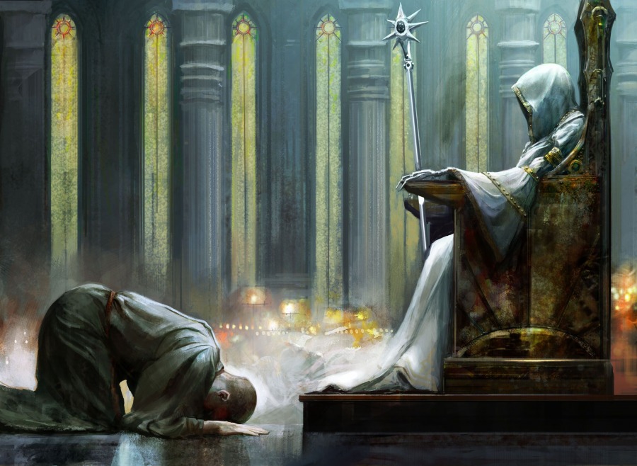 MTGNexus - Blind Obedience Art by Seb McKinnon