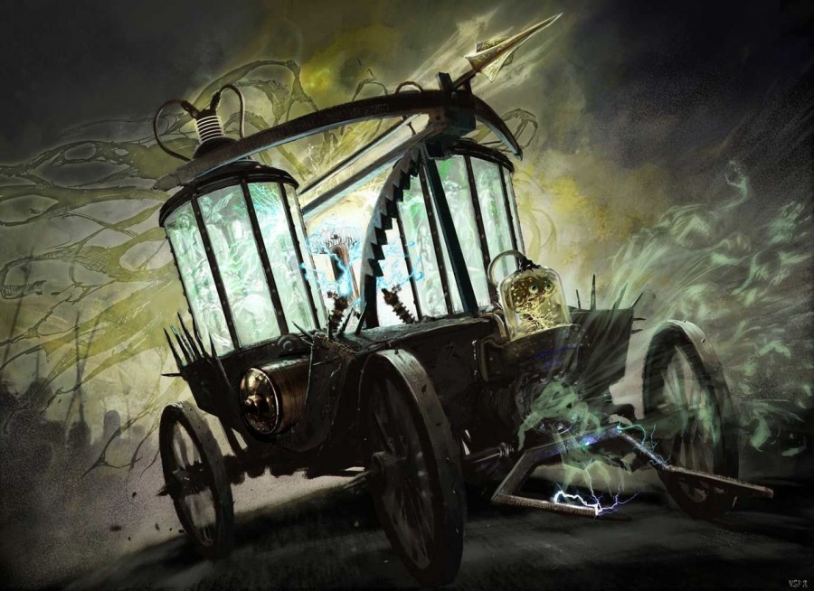 MTGNexus - Geistcatcher's Rig Art by Vincent Proce