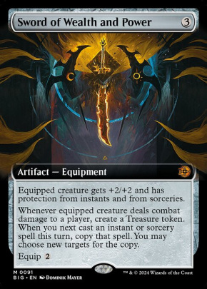 MTGNexus - Sword of Wealth and Power from The Big Score