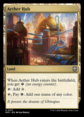 MTGNexus - Aether Hub from Modern Horizons 3 Commander