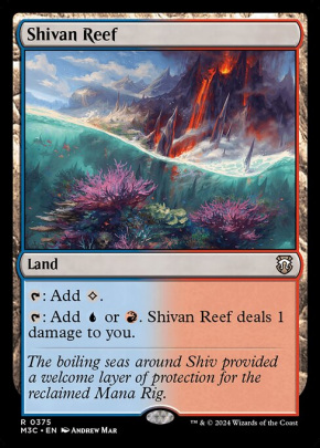 MTGNexus - Shivan Reef from Modern Horizons 3 Commander
