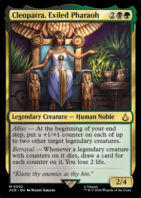 MTGNexus - Cleopatra, Exiled Pharaoh from Assassin's Creed