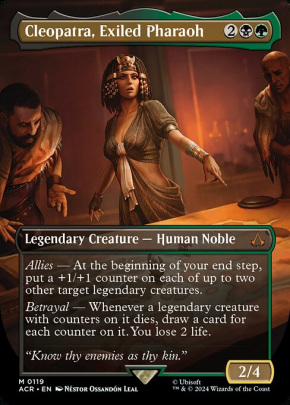 MTGNexus - Cleopatra, Exiled Pharaoh from Assassin's Creed