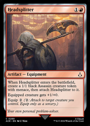 MTGNexus - Headsplitter from Assassin's Creed