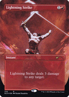MTGNexus - Lightning Strike from Secret Lair Drop Series