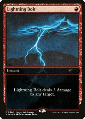 MTGNexus - Lightning Bolt from Secret Lair Drop Series