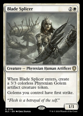 MTGNexus - Blade Splicer from Bloomburrow Commander