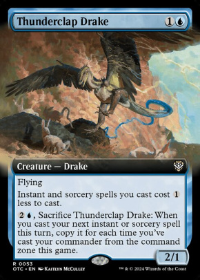MTGNexus - Thunderclap Drake from Outlaws of Thunder Junction Commander