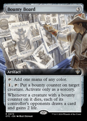 MTGNexus - Bounty Board from Outlaws of Thunder Junction Commander