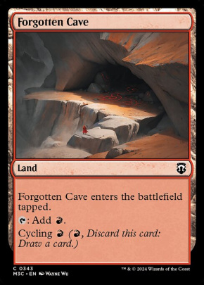 MTGNexus - Forgotten Cave from Modern Horizons 3 Commander