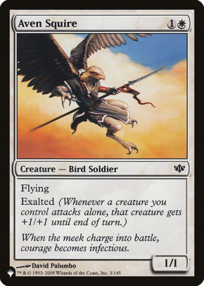 MTGNexus - Aven Squire from Angels: They're Just Like Us but Cooler and with Wings