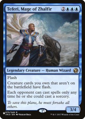 MTGNexus - Teferi, Mage of Zhalfir from Angels: They're Just Like Us ...