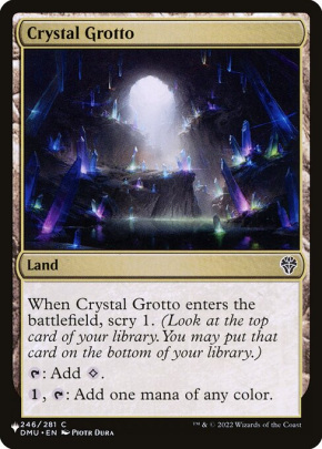 MTGNexus - Crystal Grotto from Angels: They're Just Like Us but Cooler and with Wings