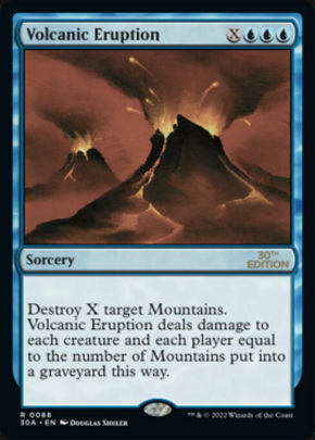 MTGNexus - Volcanic Eruption from 30th Anniversary Edition