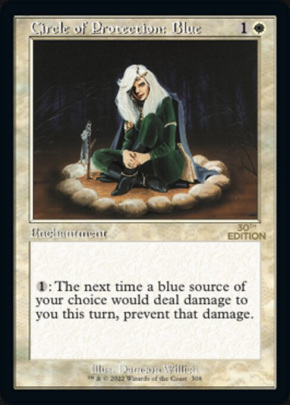 MTGNexus - Circle of Protection: Blue from 30th Anniversary Edition
