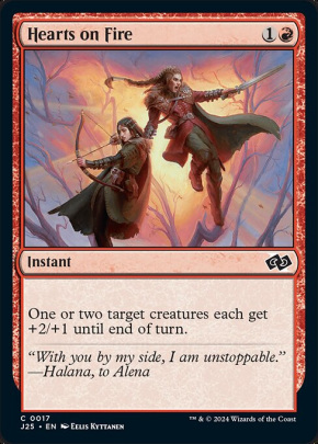 MTGNexus - Hearts on Fire from Foundations Jumpstart