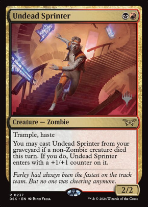 MTGNexus - Undead Sprinter from Duskmourn: House of Horror Promos